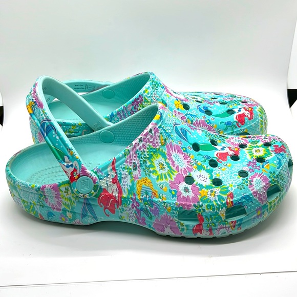 CROCS | Shoes | Disney Little Mermaid Vera Bradley Crocs 1 | Poshmark